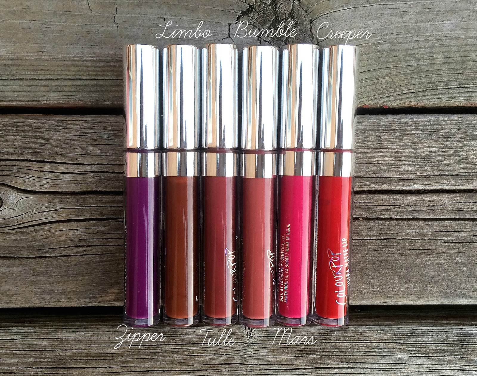 The Sunday Wardrobe Haul Swatch Colourpop Liquid Lipsticks