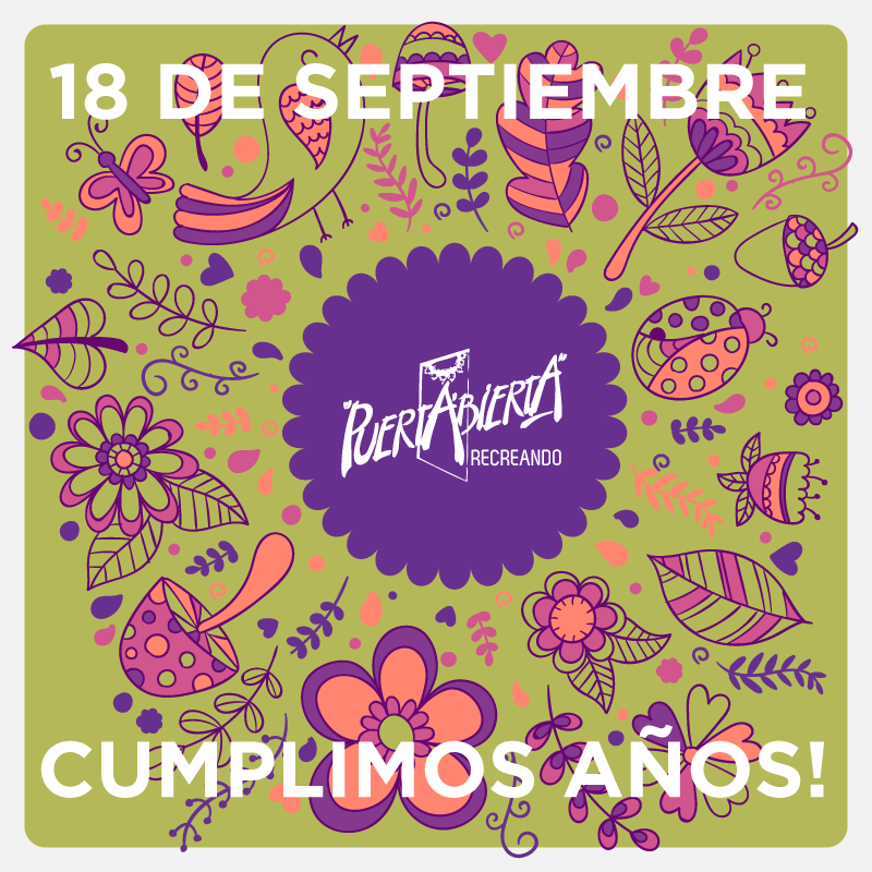 Felices 23 años Puerta Abierta! – Puerta Abierta Recreando