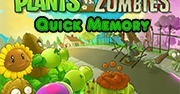 Quick Memory | Plants vs Zombies juegos y aventuras online