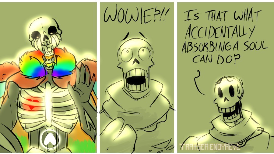 Undertale: AU - The Thought / Seraphim!Sans / Omega!Sans ~ Handlarz Iluzji