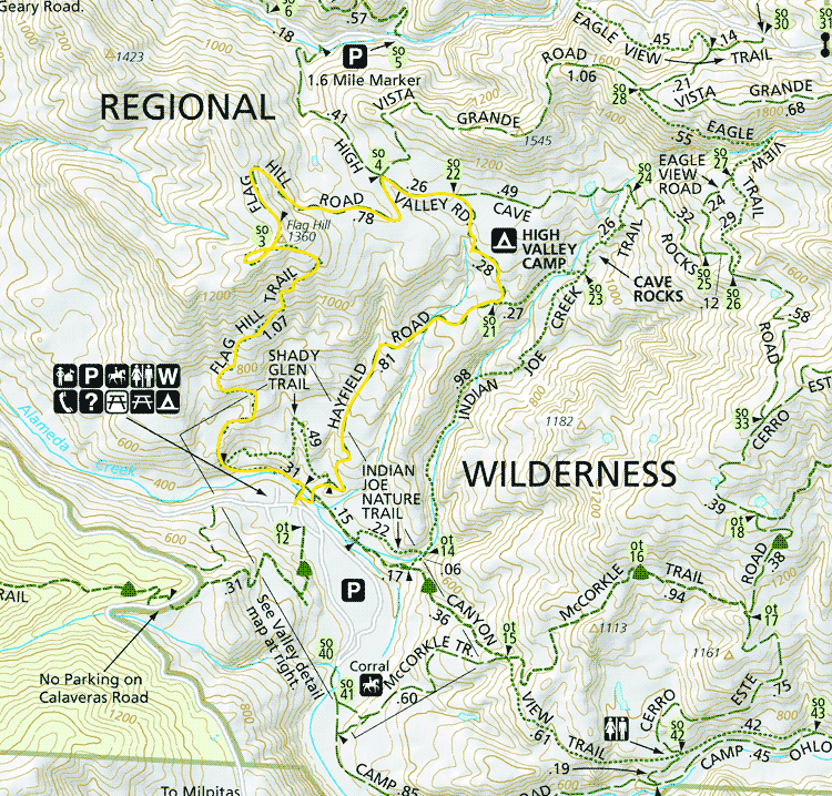 Mamma Quail Hiking California : Sometimes It's Green: Flag Hill at ...