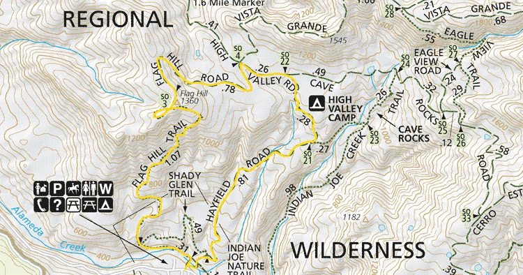 Mamma Quail Hiking California : Sometimes It's Green: Flag Hill at ...