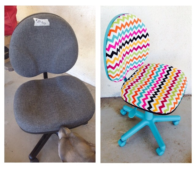 DIY PROJECTS: Office Chair Redo
