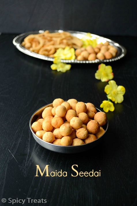 Spicy Treats: Maida Seedai - No Burst Seedai ~ Gokulashtami Special