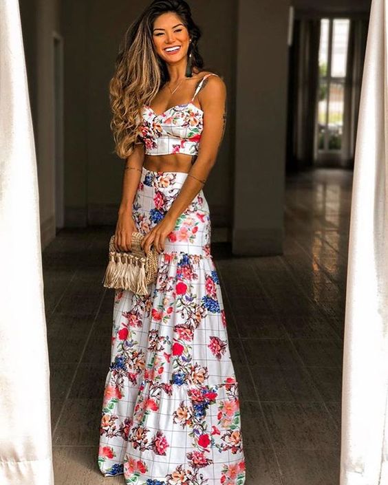 10 inspirações de looks com saia longa-Delírios Cotidianos: Dicas de ...