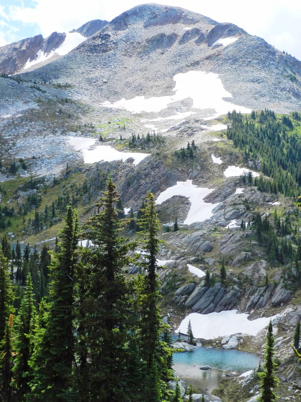 Jim Hooey - Hiking : Twin Lakes in the Monashee Mountain Range
