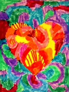 Art to the Moon & Back: Warm Hearts