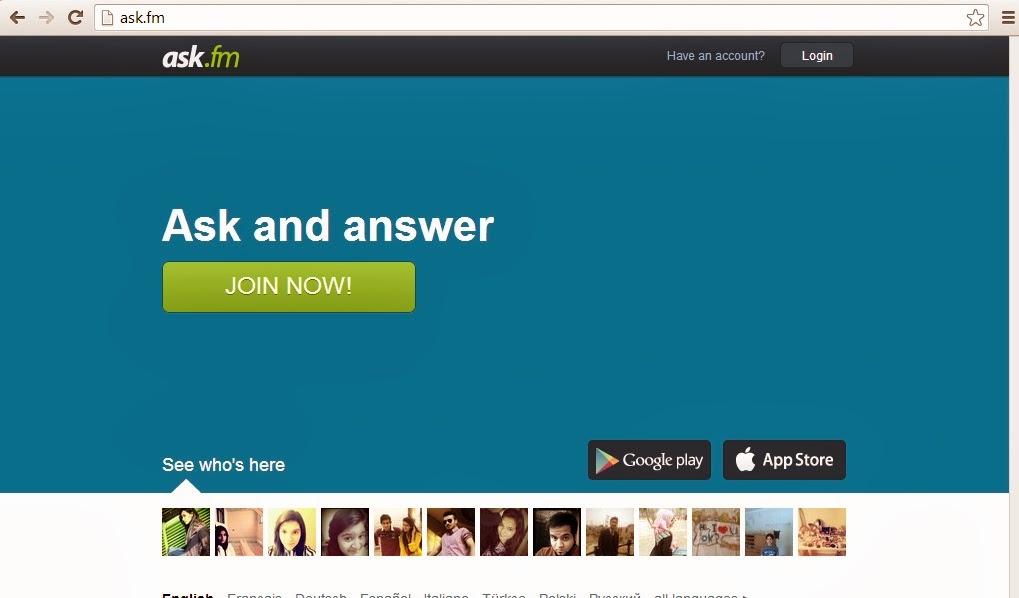 How to use Ask.FM ~ Theticgaming