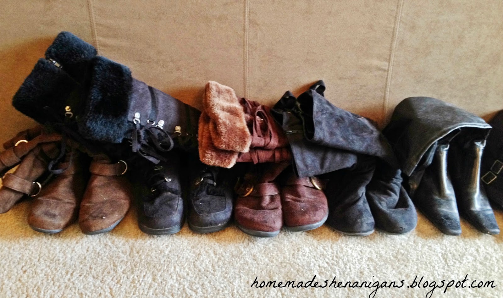 Homemade Shenanigans: Pool Noodle Boot Shapers