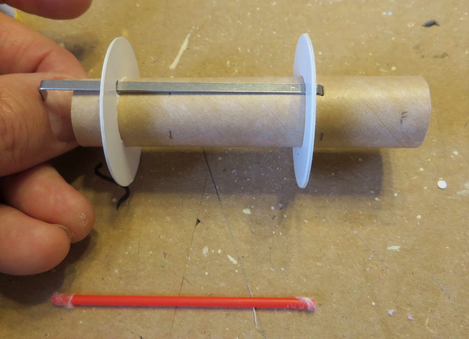 Model Rocket Building: Estes Red Max Build, Part 2, Engine Mount
