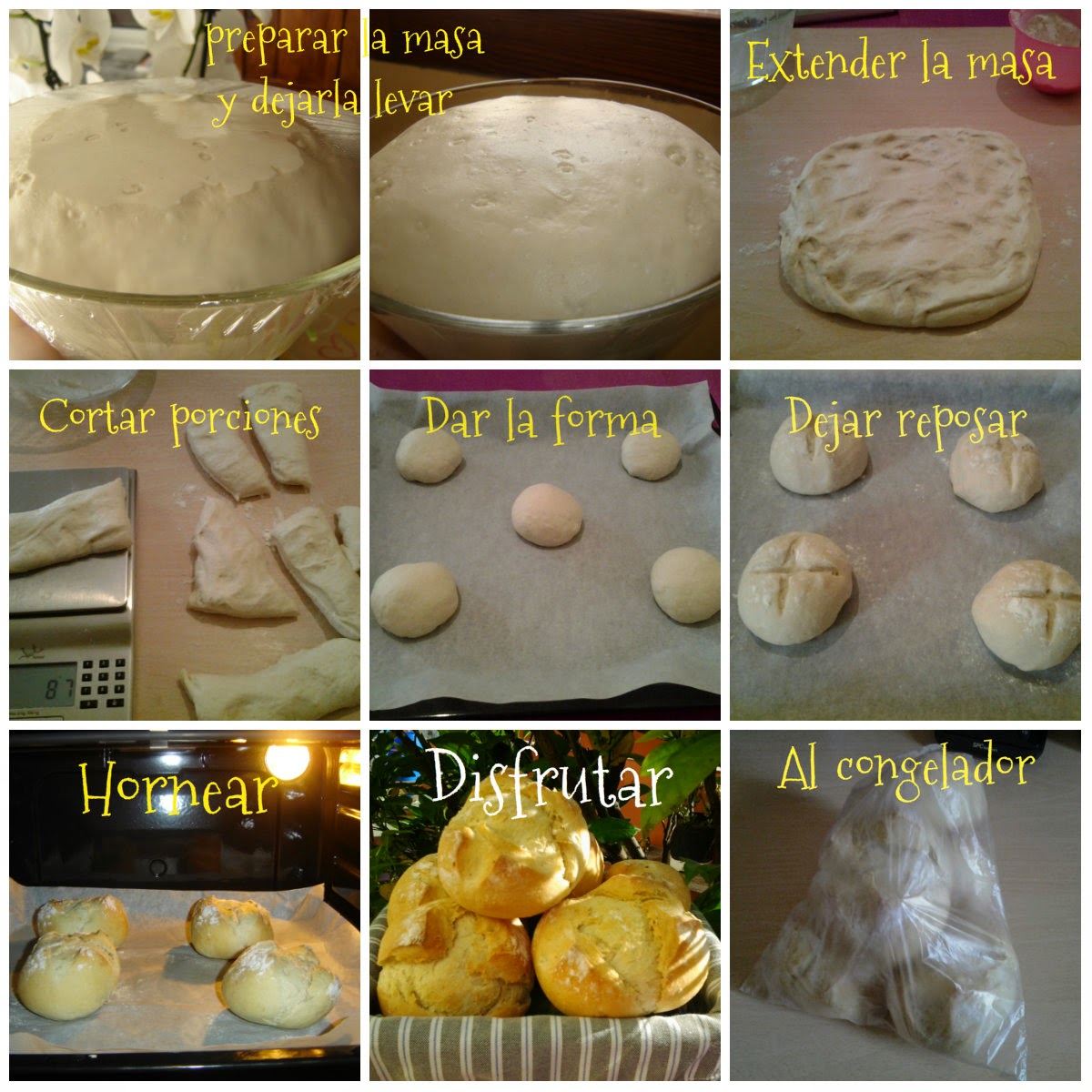 Mónica Cupcakes: CURSO DE ELABORACIÓN DE PAN