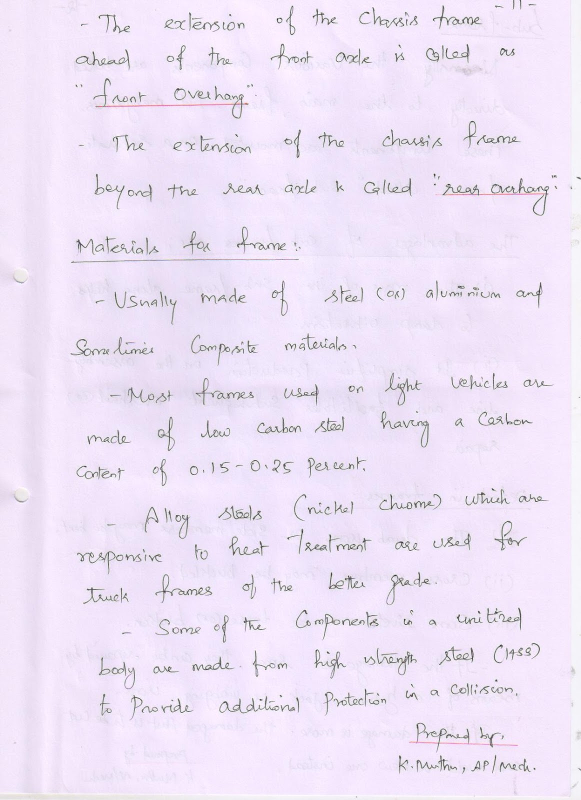 BEST REFERENCE FOR ENGINEERING STUDENTS: ME 6602 Automobile Engineering ...