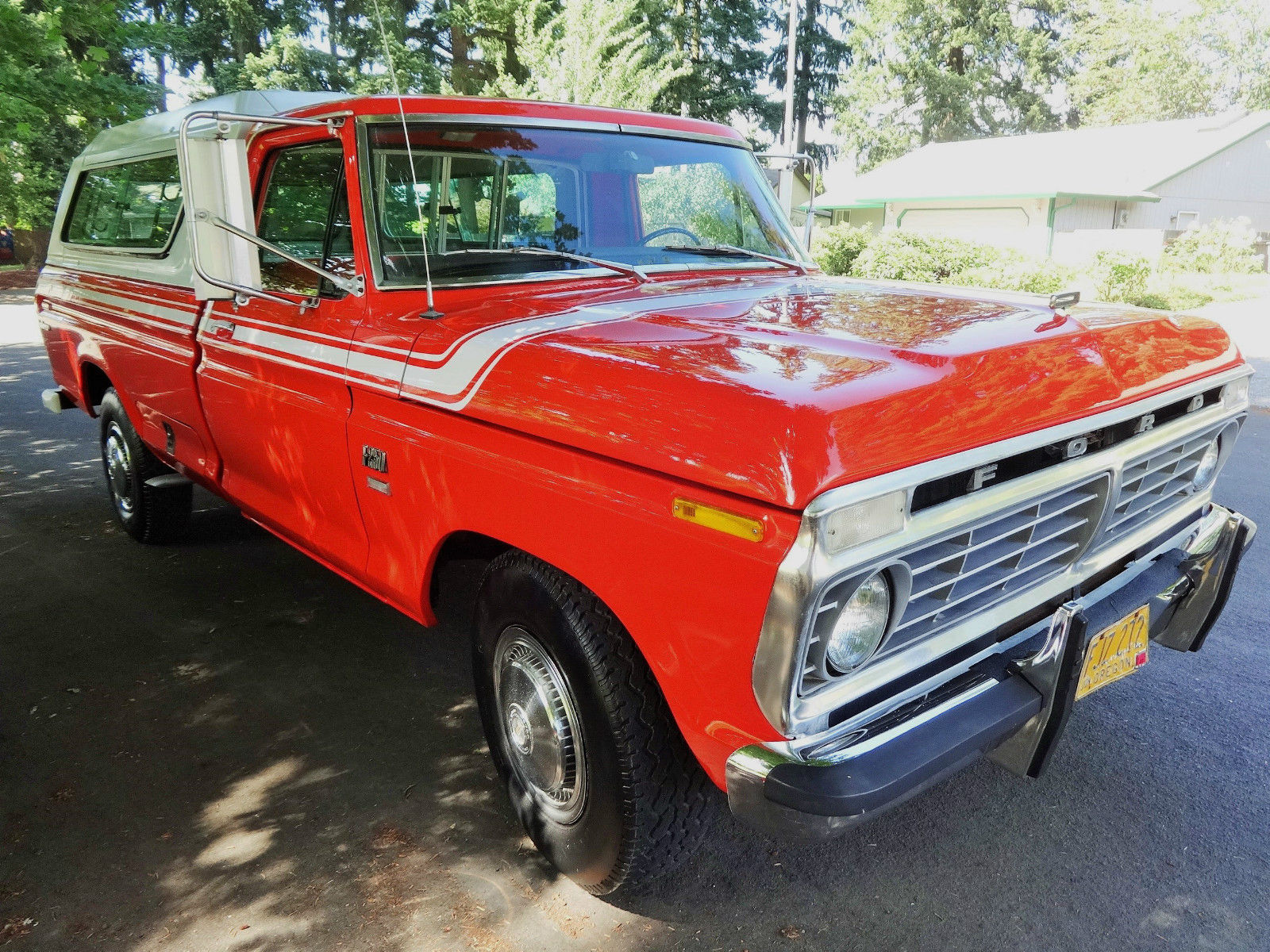 All American Classic Cars: 1975 Ford F-250 Explorer Custom Camper Special