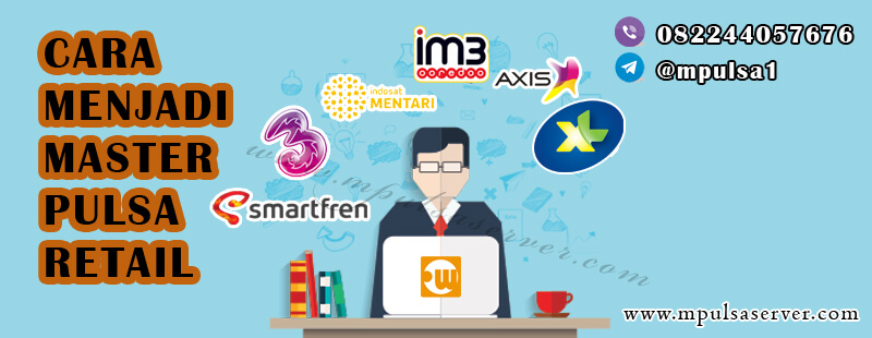 Cara Menjadi Master Pulsa Retail - M-PULSA
