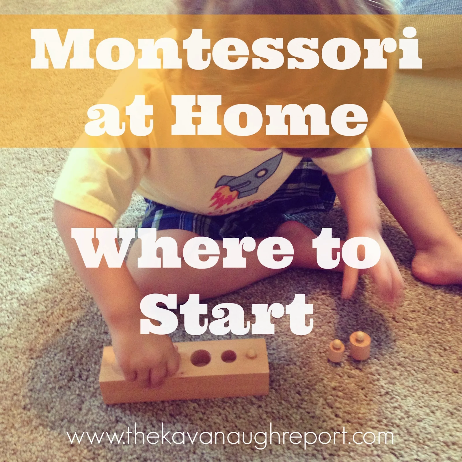Montessori at Home -- How to Start