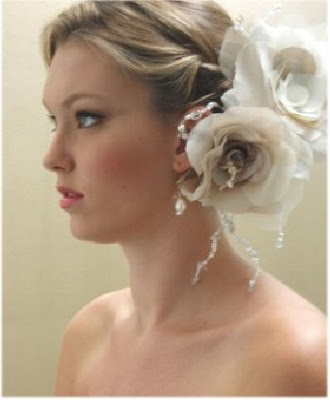 Beautiful Flowers for your Hairstyle : Have your Dream Wedding