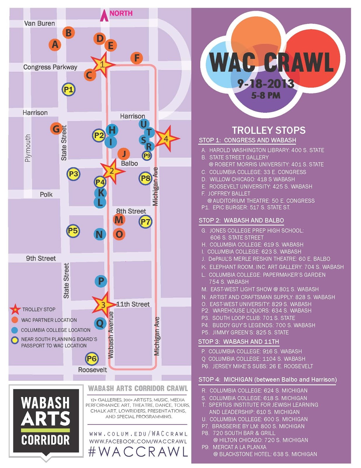South Loop Connection: Wabash Arts Corridor Crawl