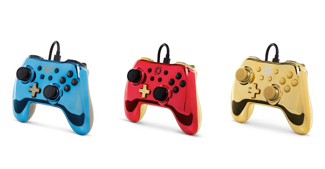 PowerA revela controles cromados para Switch temáticos de Mario, Zelda ...