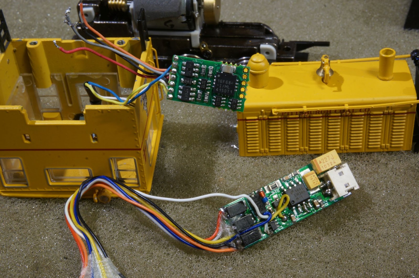 BLI Critter Sound Install using MRC 1717 Decoder