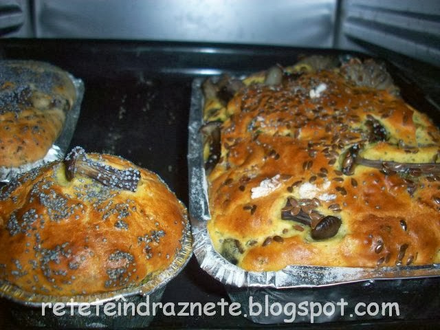 Chec cu ghebe, ardei, praz