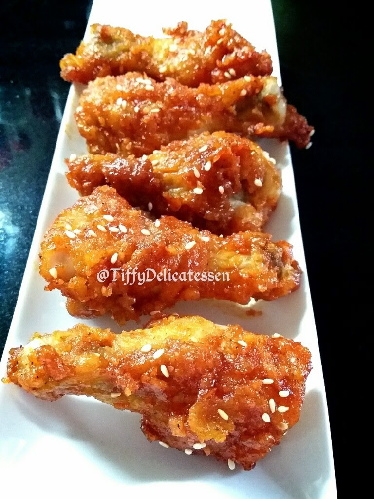 Tiffy Delicatessen: Korean Sweet and Spicy Chicken Drumlets