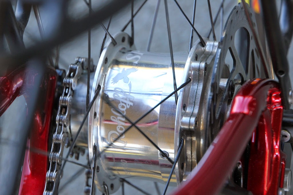 The Monkey Lab: Rohloff-Equipped Civia Hyland Adventure Road Bike