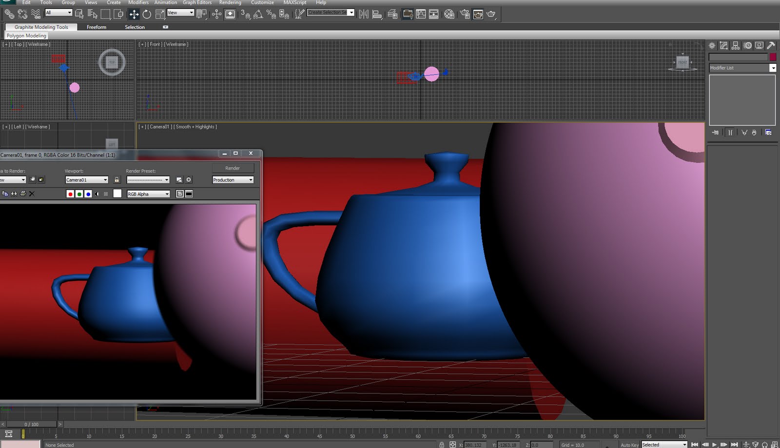 3D Modelling and Animation: Cameras