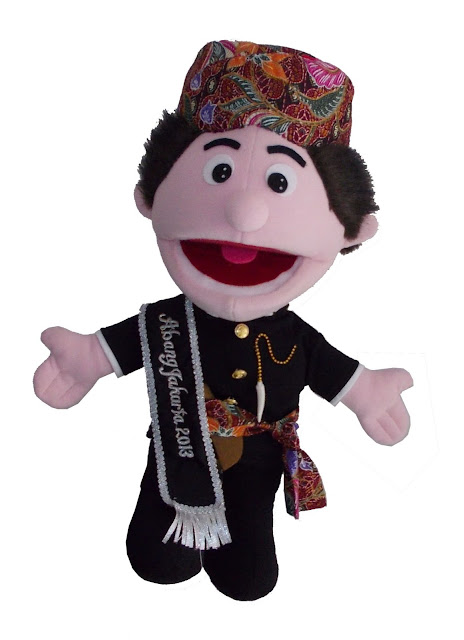 Cheer Up Your Kids!: Abang Jakarta moveable mouth puppet