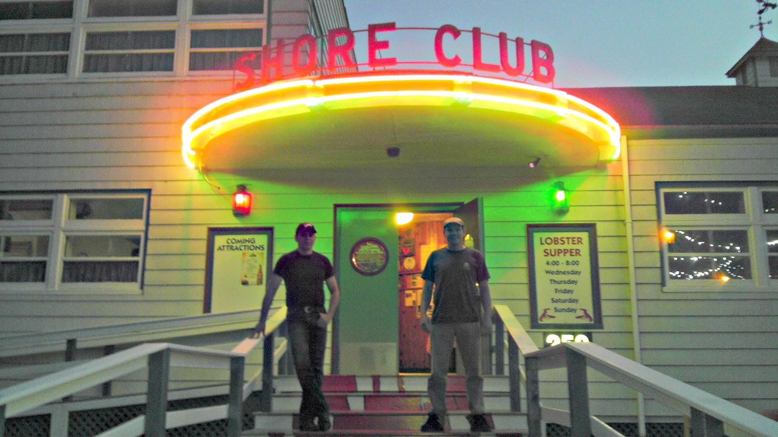 The Written World: Touring Nova Scotia - Shore Club in Hubbards