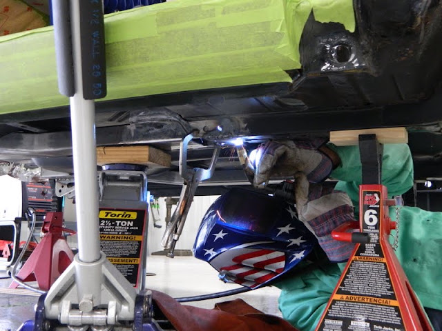 '67 Nova Project: DSE Subframe Connector Install, Day 3 (July 10, 2012)