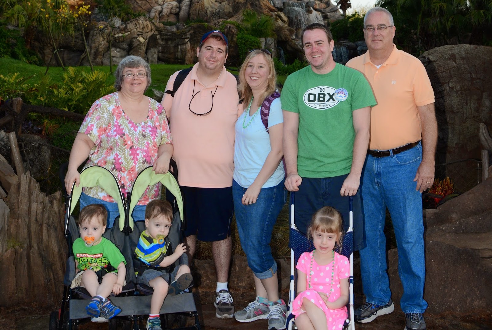 Flack Family of Five: Animal Kingdom Excitement