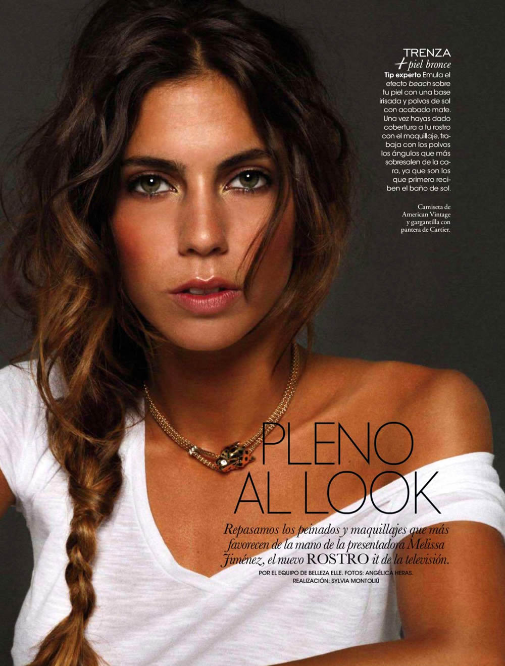 Melissa Jimenez by Angelica Heras Magazine Photoshoot For Elle Spain ...
