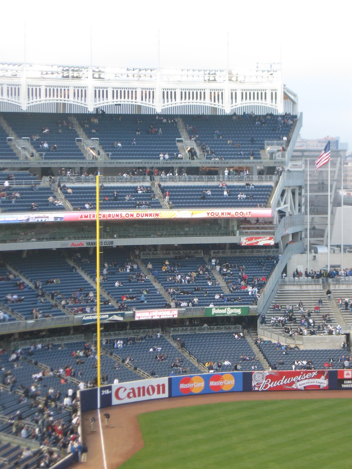Rounding The Bases: First Pitch, Yankee Stadium, 6/30/12