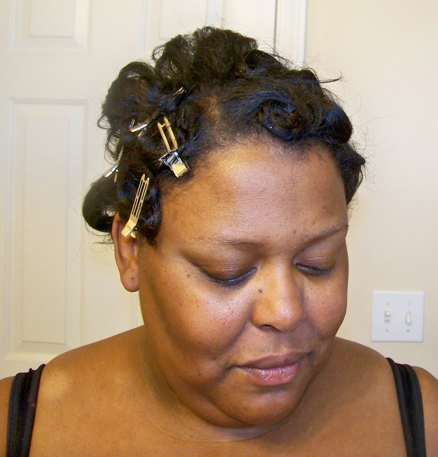 Anna Sue's Closet: Pro Curler and pin curls tutorial