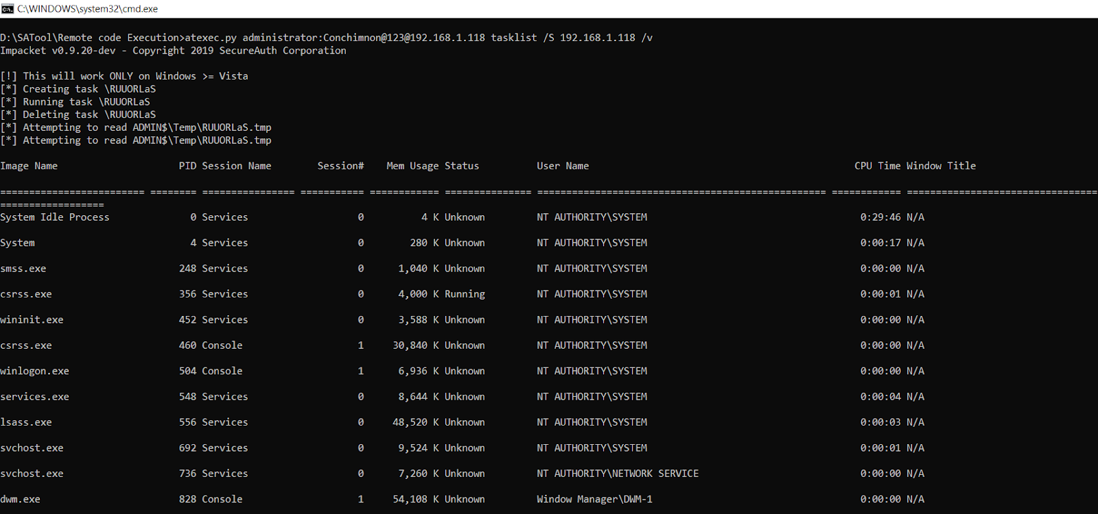 Python Impacket Tool - Công cụ Remote Execution mà system administrator ...