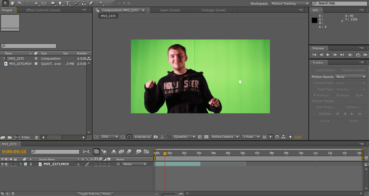 Alex Ritchie - Animation: Level Two Animation - Post Production