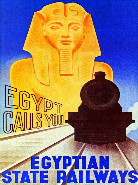 transpress nz: Egyptian State Railways poster transpress nz: Egyptian State Railways poster