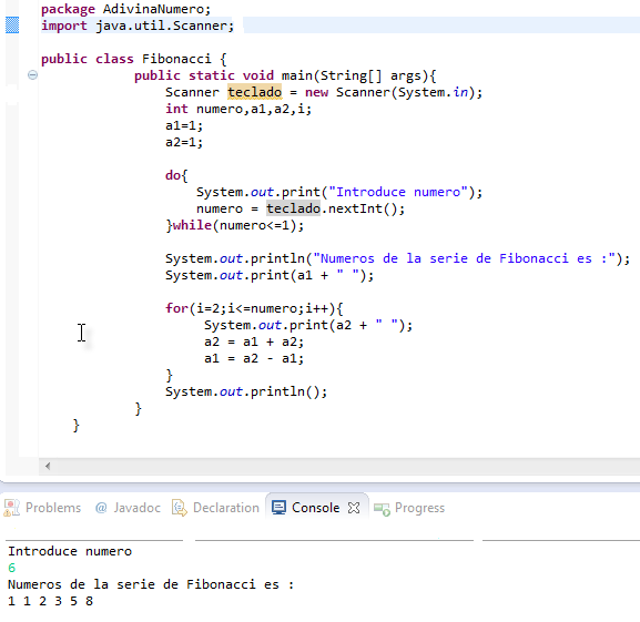 Ejercicios Prácticos en Java ~ Informatica SEO