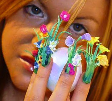 New trends magazine: New 2015 Celebrity Weird Nail Art Design