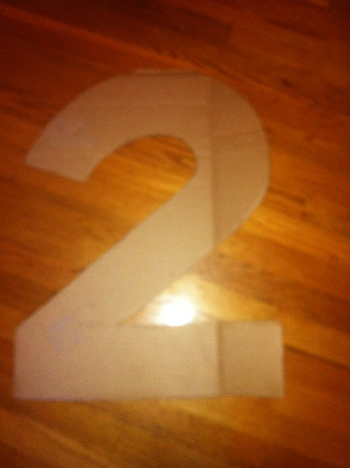 Lil Party Animals: How to make a zebra striped number pinata