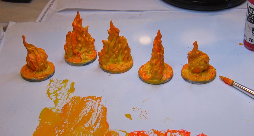 James Wappel Miniature Painting: Turning water into fire!!!