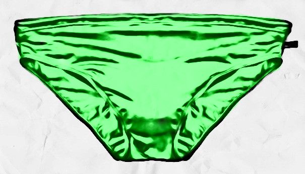 Speedo Musings: Green Aussiebum