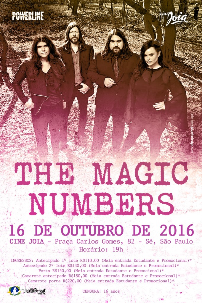 The Magic Numbers em única apresentação no Brasil - Acesso Cultural