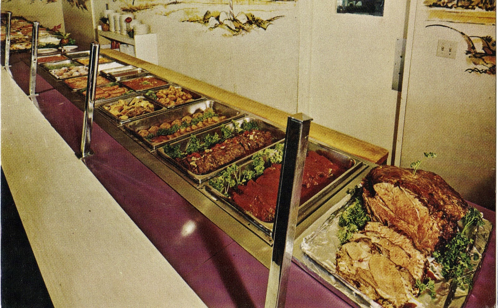 Sir George's Smorgasbord in Canoga Park Postcard | San Fernando Valley Blog