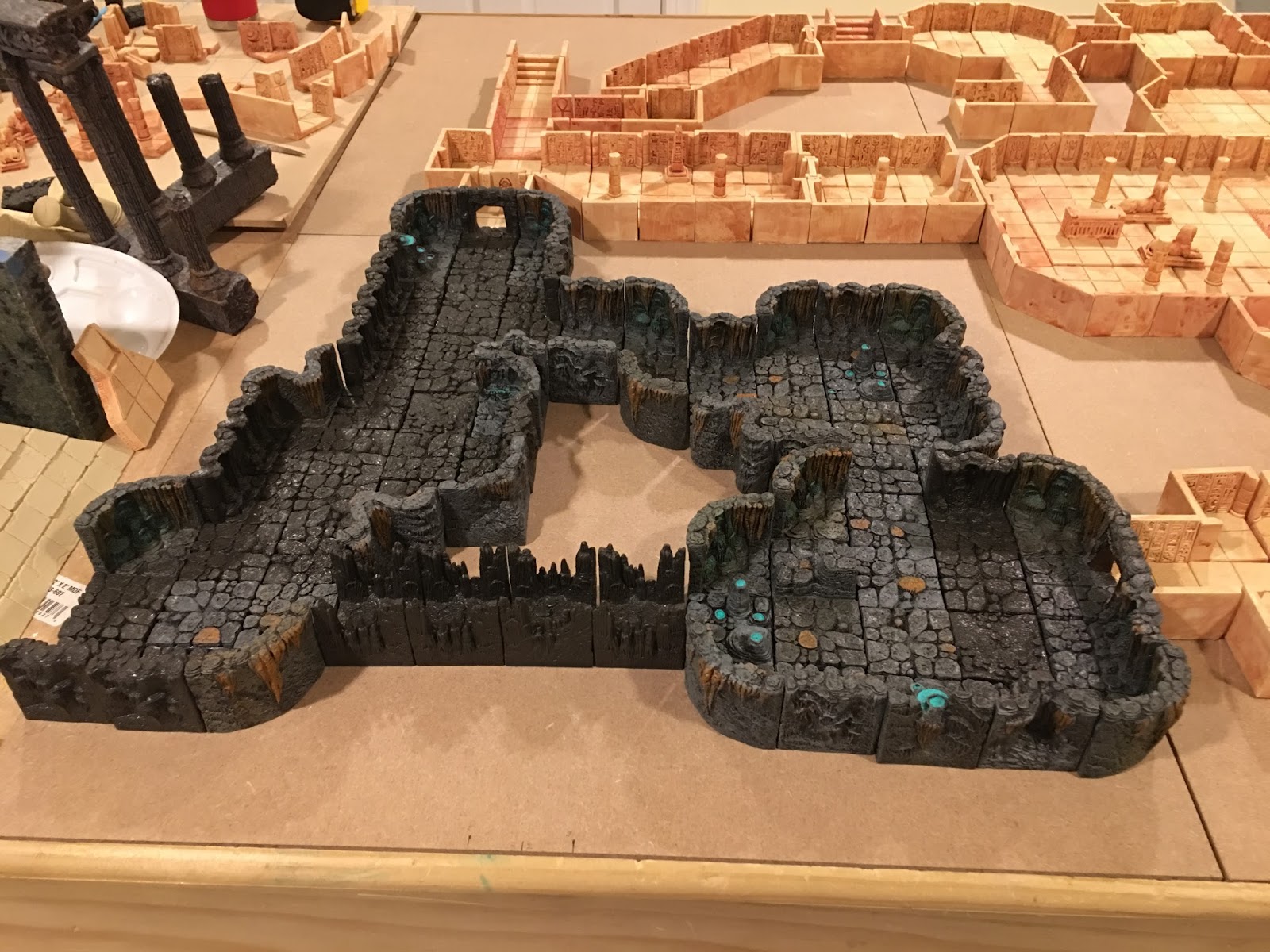 Lair of the Uber Geek: Historicon 2017 Game: Catacomb Layout