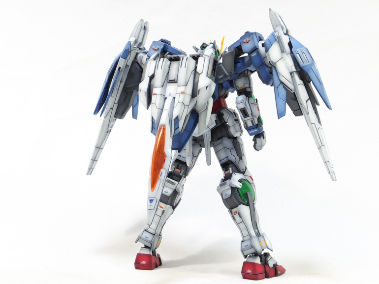 Custom Build: RG 1/144 00 Raiser [Detailed]