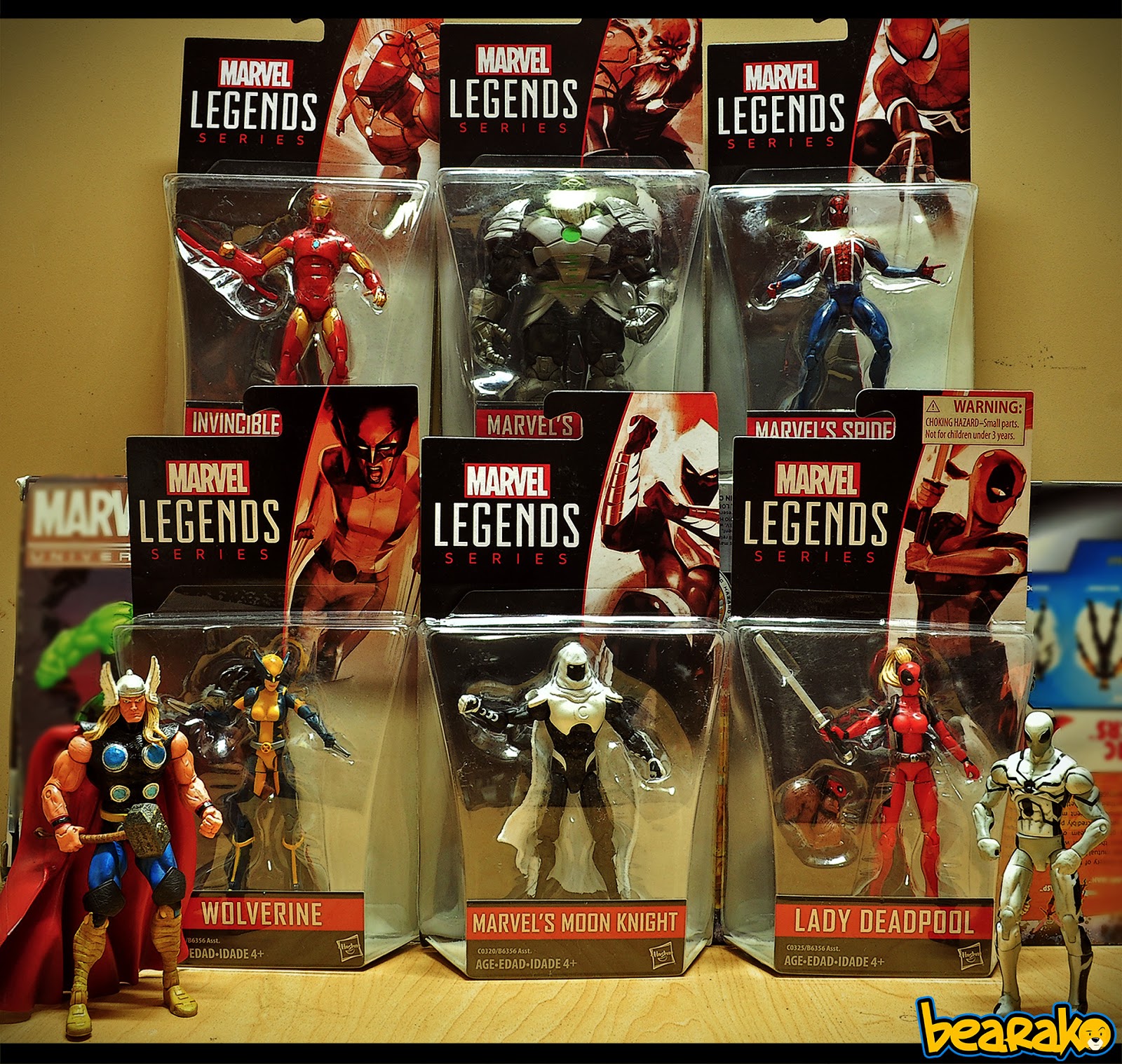 Bearako's Corner: TO HAUL: 2017 Marvel Legends Series Wave 1 | FF ...