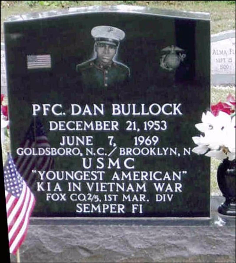 Dan Bullock: The Story of 15-Year-Old Marine Youngest American Killed ...