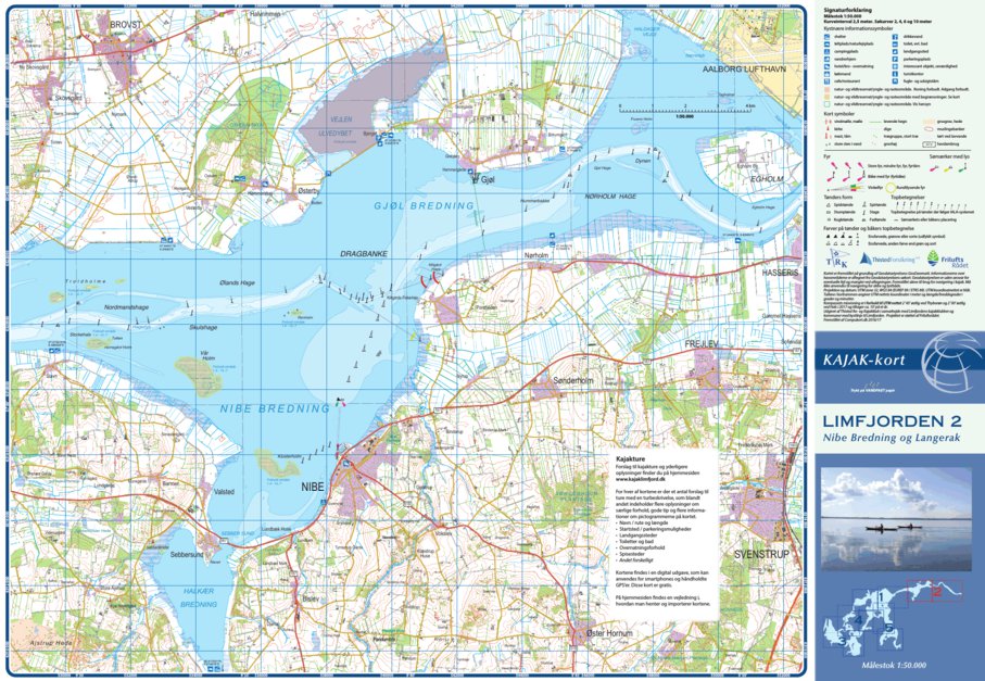 KAJAKKORT LIMFJORDEN