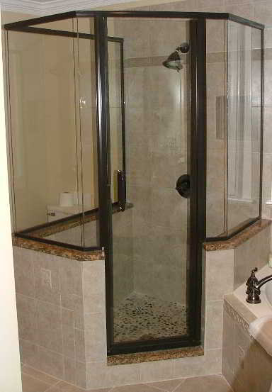 Corner Shower